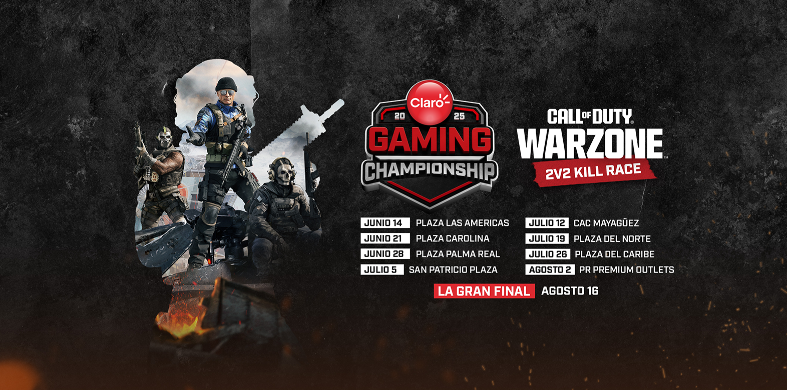 Claro Gaming Championship 2025: ¡El torneo de Warzone regresa más gran ...